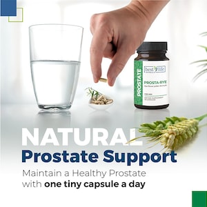 Prosta-rye - Natural Prostate Supplement for Men Experiencing an ...
