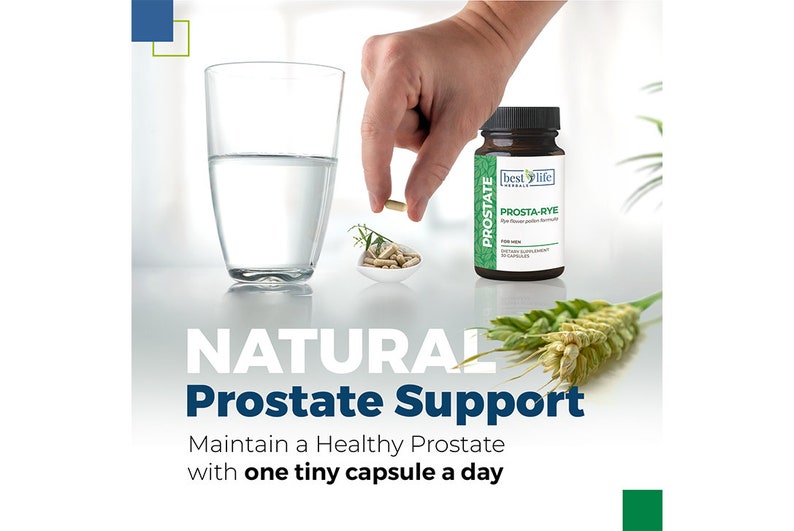 Prosta-rye - Natural Prostate Supplement for Men Experiencing an ...
