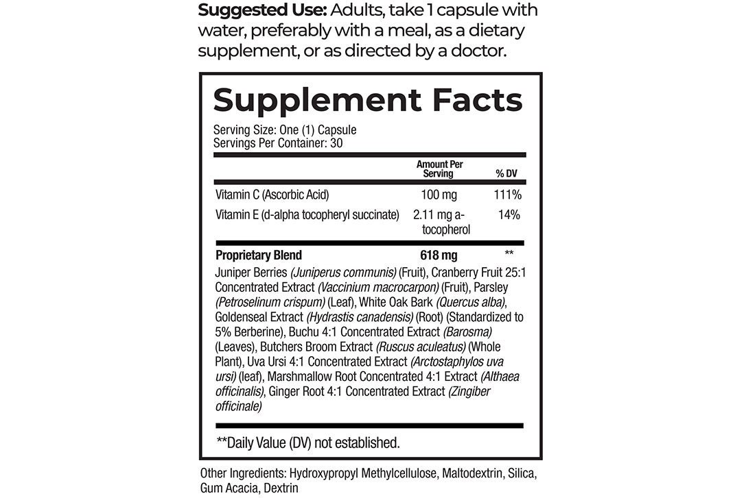 Ultimate Bladder Support Urinary Health Supplement - Restore Your ...