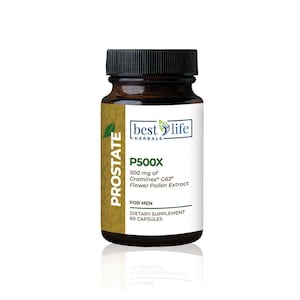 P500X - Rye Pollen Extract Supplement for Men Experiencing Enlarged ...