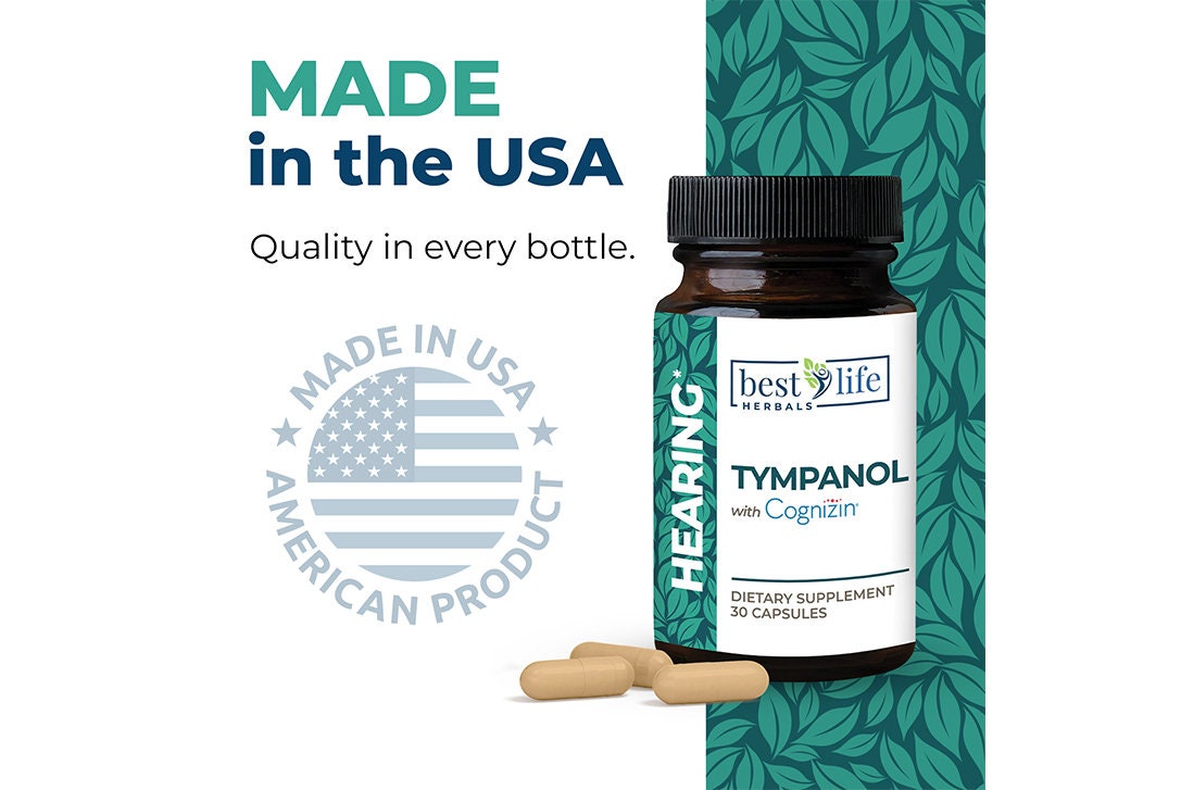 Tympanol - Hearing Supplement With Cognizin - Strong Support for Ear ...