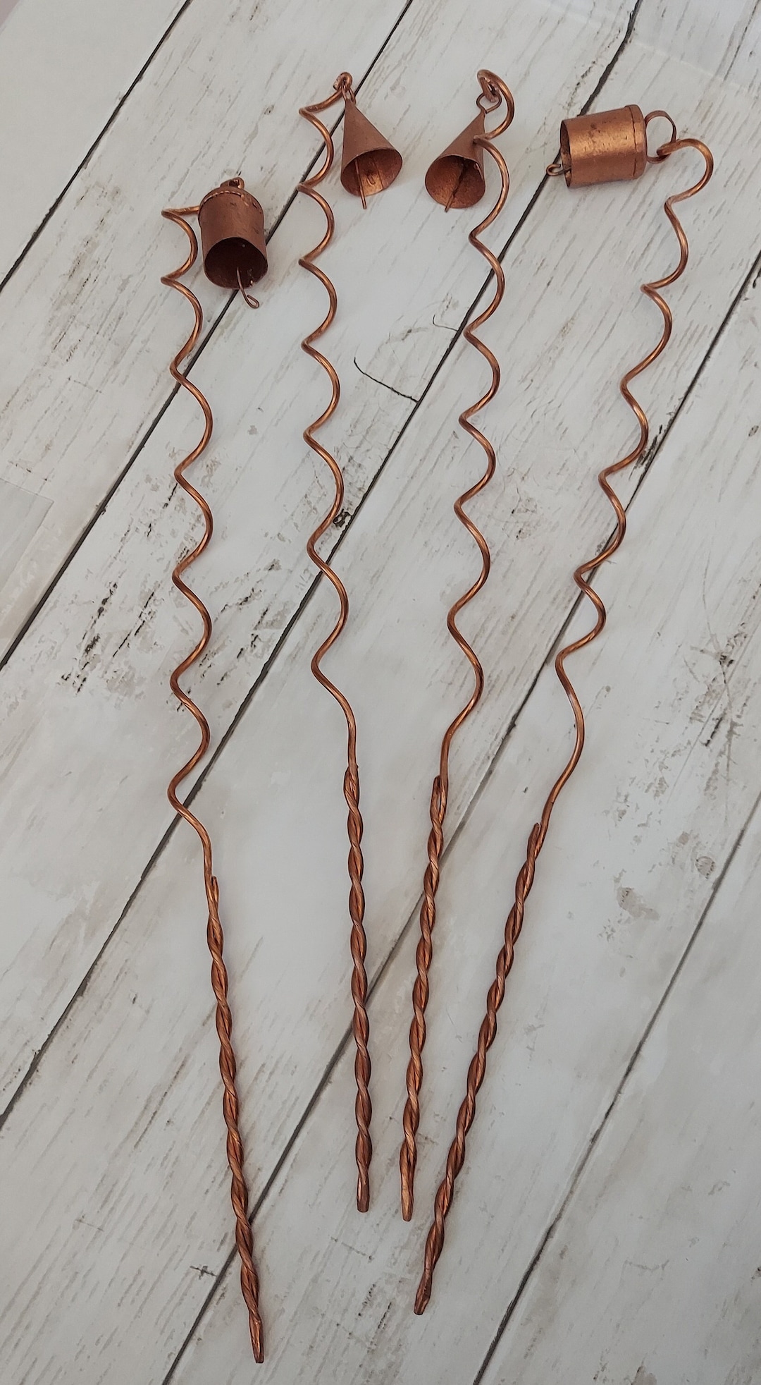 Electroculture Copper Garden Stakes - Etsy