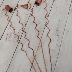 Electroculture Copper Garden Stakes - Etsy