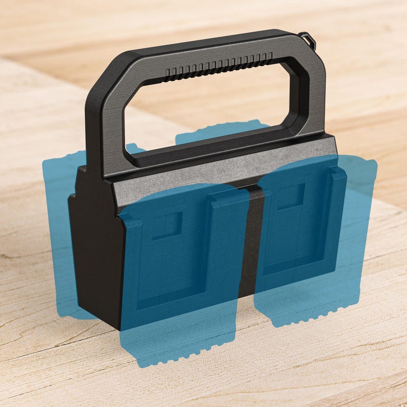 Ergonomic Hand Carrier / Transporter for BOSCH 18V Batteries - Easy ...