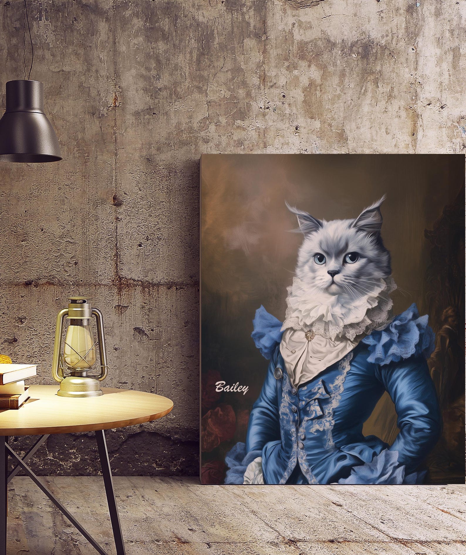 Custom Royal Cat Portrait, Personalized Dog Portrait From Photo, Pet ...