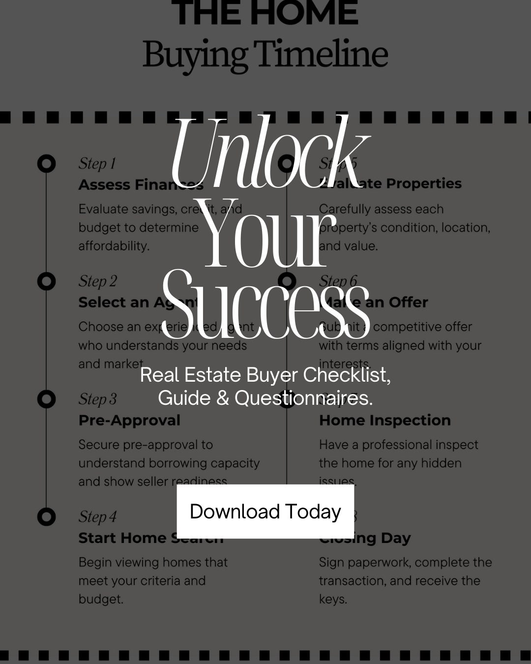 Real Estate Buyer Checklist, Guide & Questionnaire. Getting to Know ...