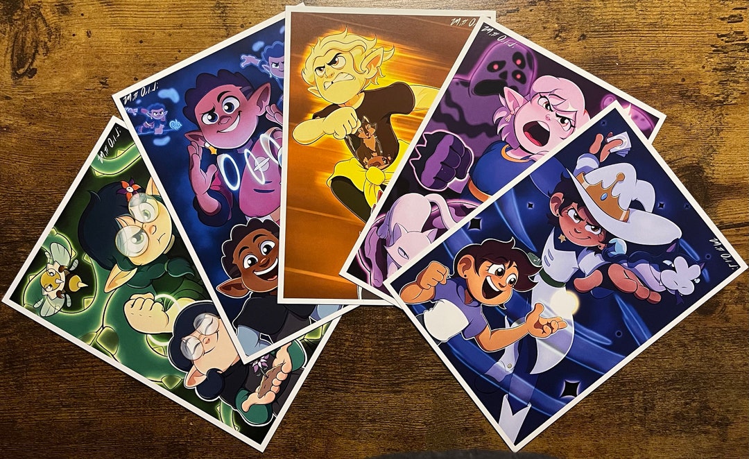 TOH Character Prints - Etsy