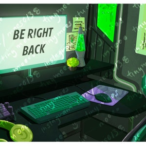 Viper Valorant Inspired Twitch Stream Setup Animated Scene Starting ...