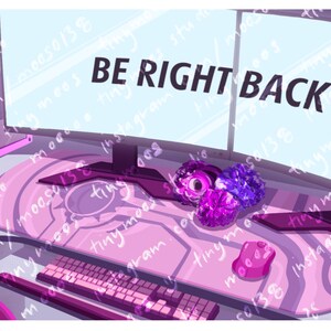 Reyna Valorant Inspired Twitch Stream Setup Animated Scene Starting ...