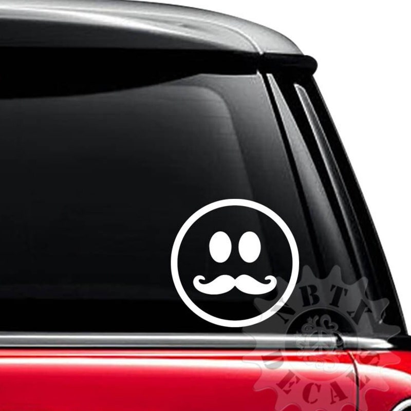 Mustache Decal - Etsy