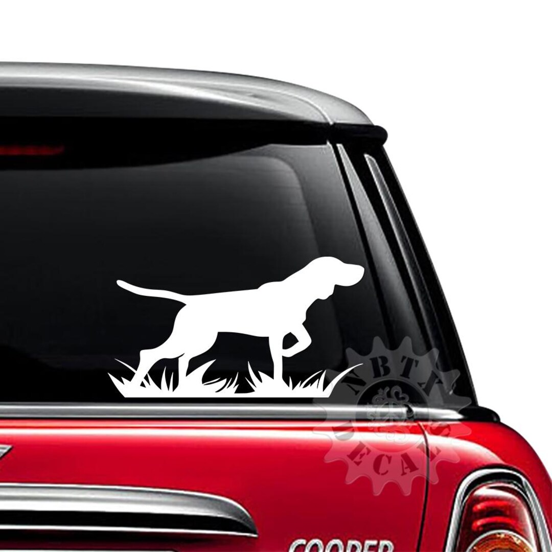 Hunting Dog Pointer Hunter Duck Deer Custom Vinyl Sticker Decal for Car ...