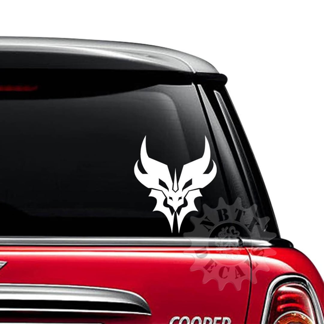 Transformer Predacon Cybertron Custom Vinyl Sticker Decal for Car Truck ...