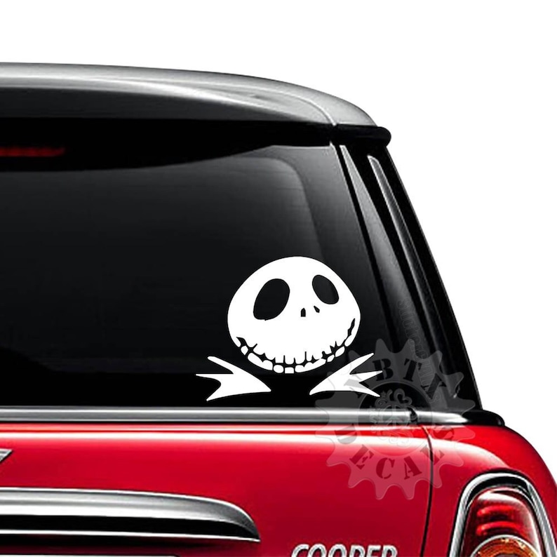 Jack Skellington Skull Skeleton King Nightmare Halloween Custom Vinyl ...