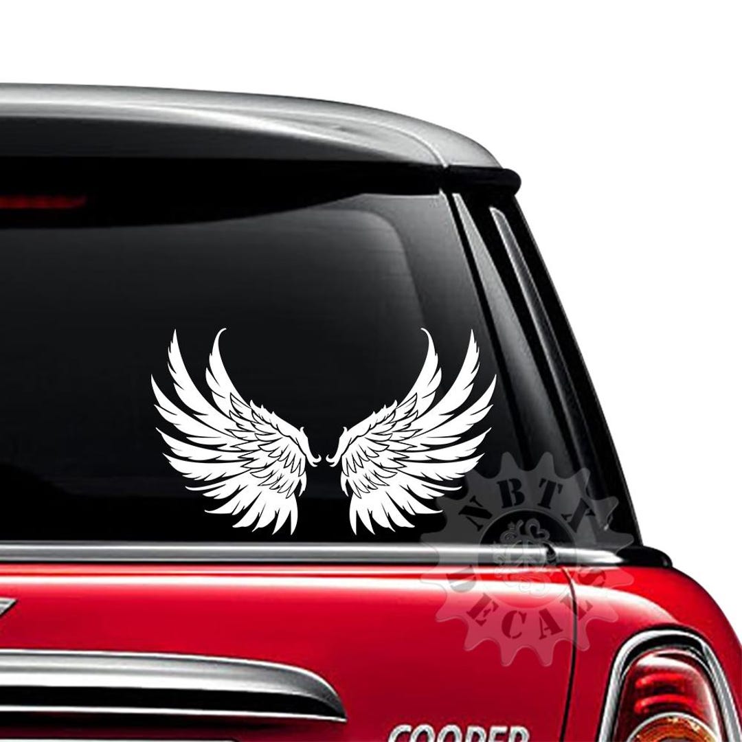 Angel Wings RIP Christian Custom Vinyl Sticker Decal for Car Truck ...