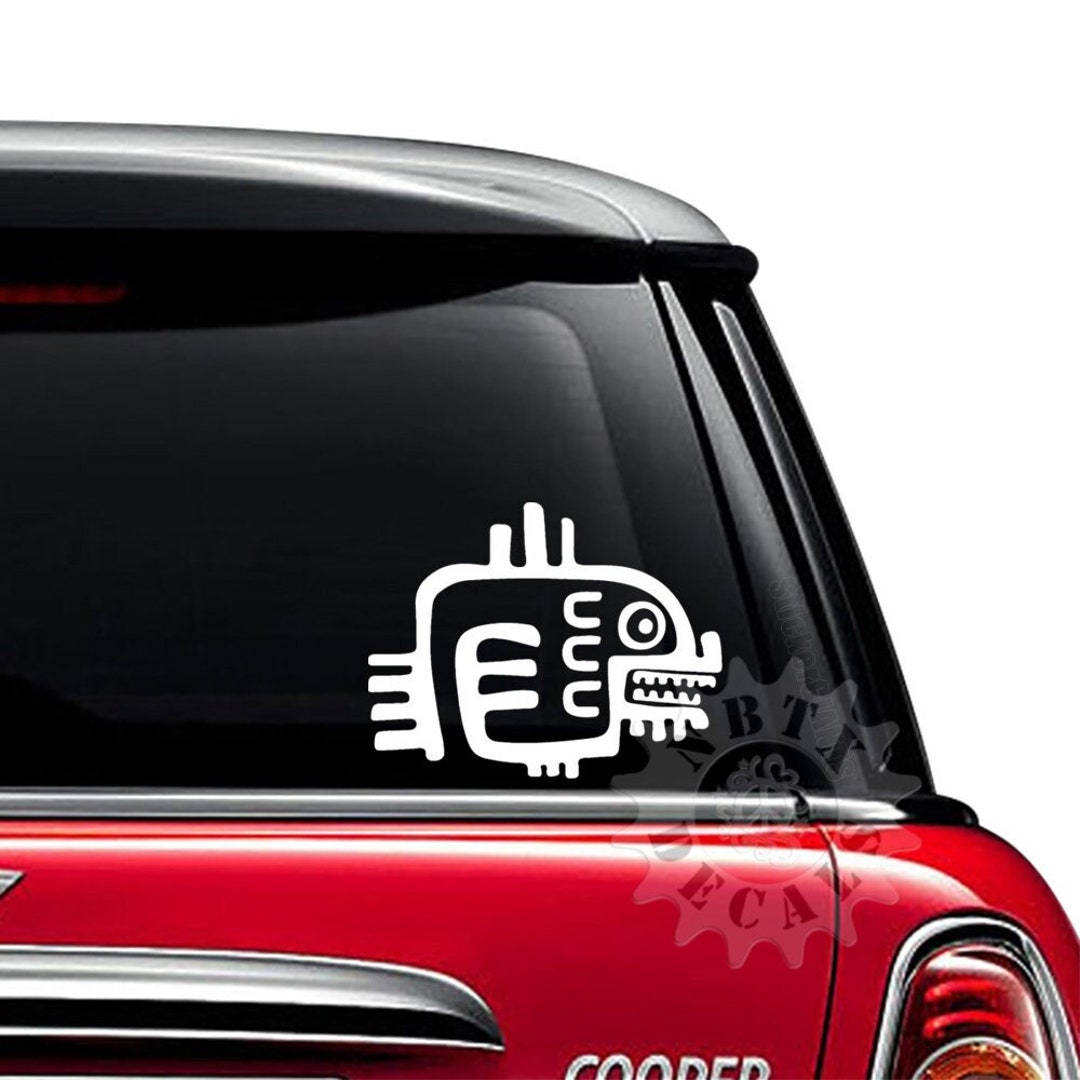 Aztec Ancient Bird Art Animal Custom Vinyl Sticker Decal for Car Truck ...