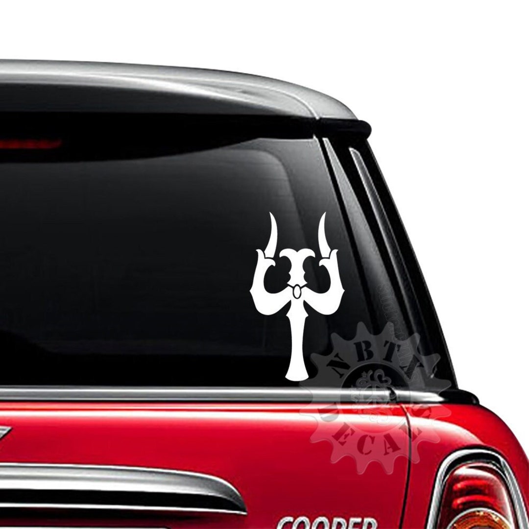 Trident of Shiva Trishula Trident Hinduism Custom Vinyl Sticker Decal ...