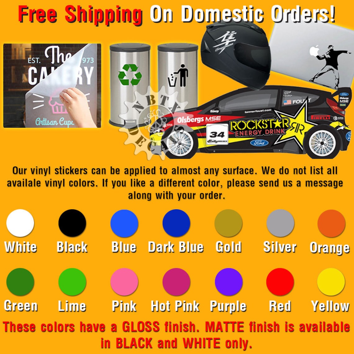 Low and Slow Shocks Stance JDM Japanese Motorsports Custom Vinyl ...