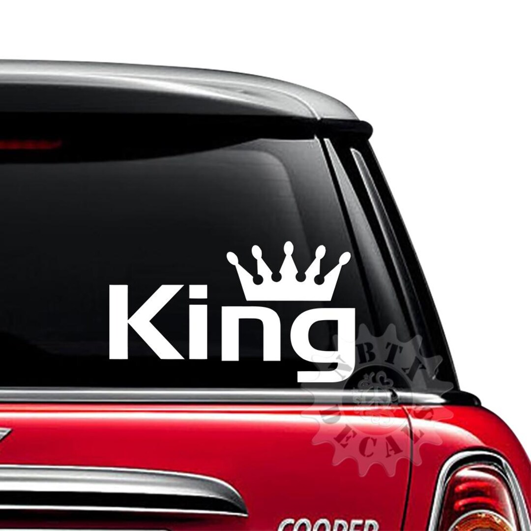 King Royal Crown #2 Custom Vinyl Sticker Decal for Car Truck Motorcycle ...
