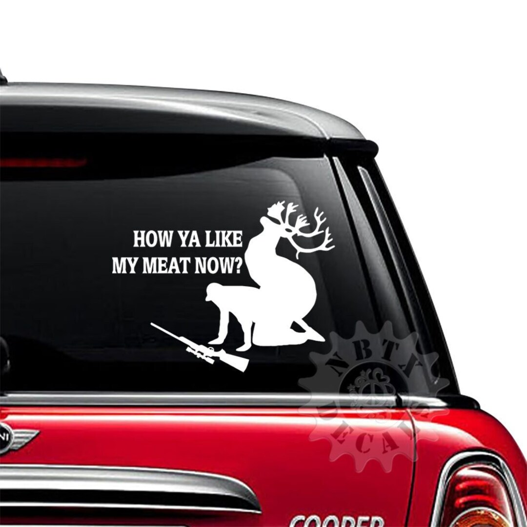 Deer Buck Humping Hunter Hunting Funny Custom Vinyl Sticker Decal for ...