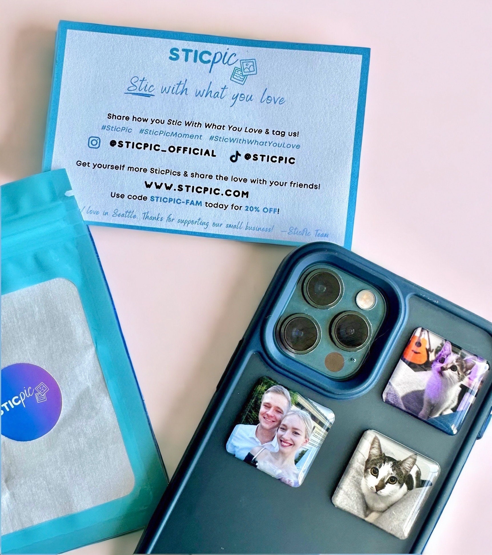 3D Photo Stickers for Your Phone, Phone Case, Laptop, & More Customize ...