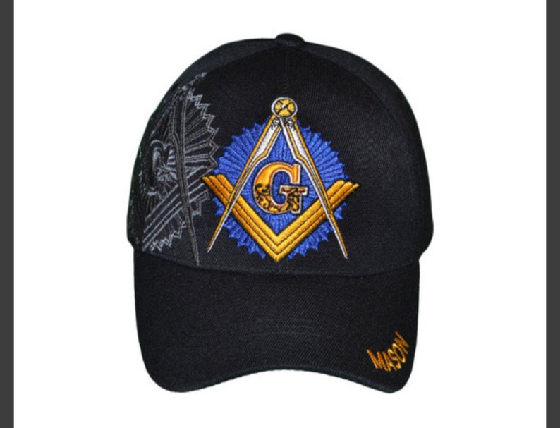 Masonic Baseball Hats BK Caps Wholesale 3D Embroidered mason With ...