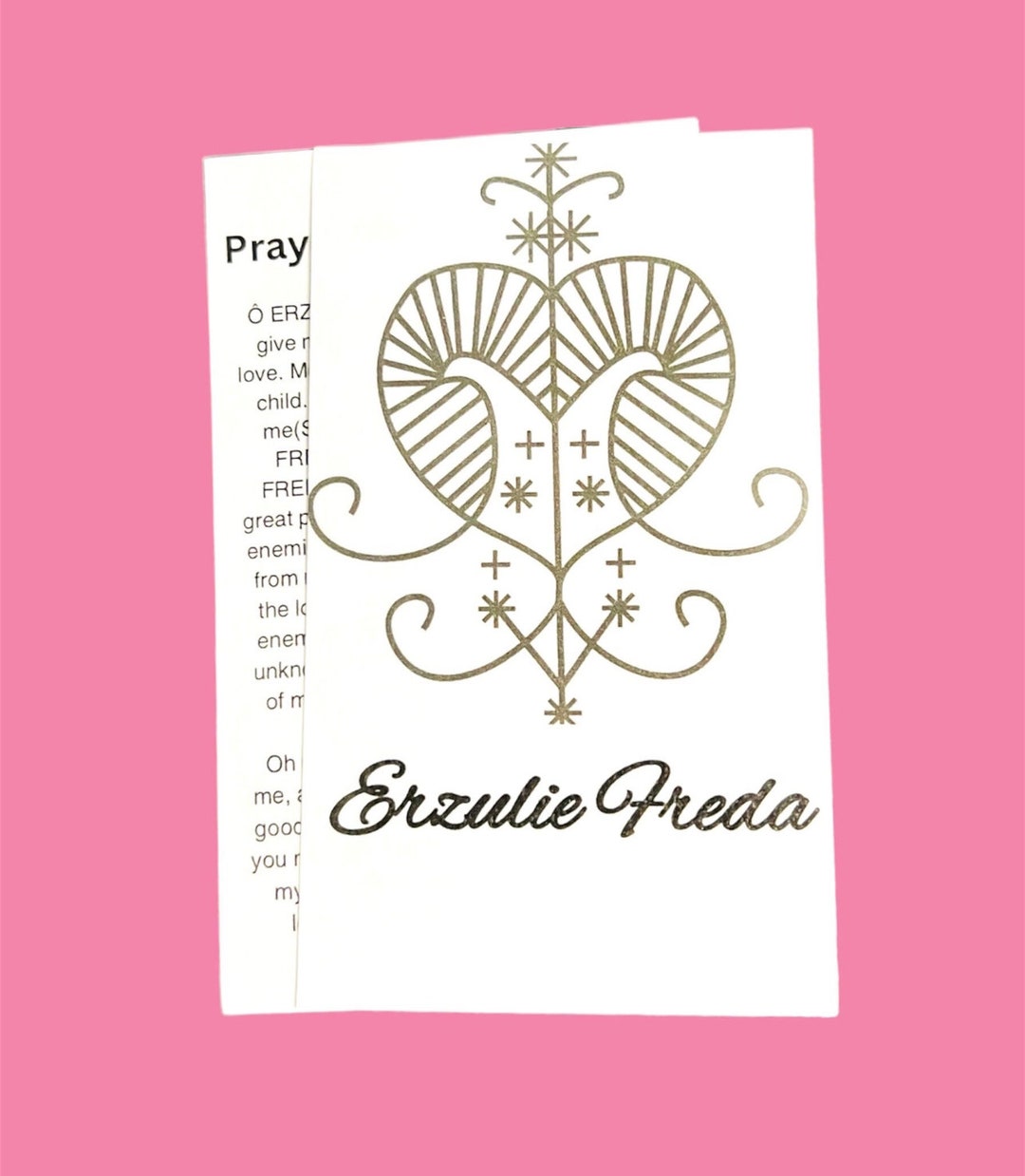 Erzulie Freda Prayer Guide - Etsy
