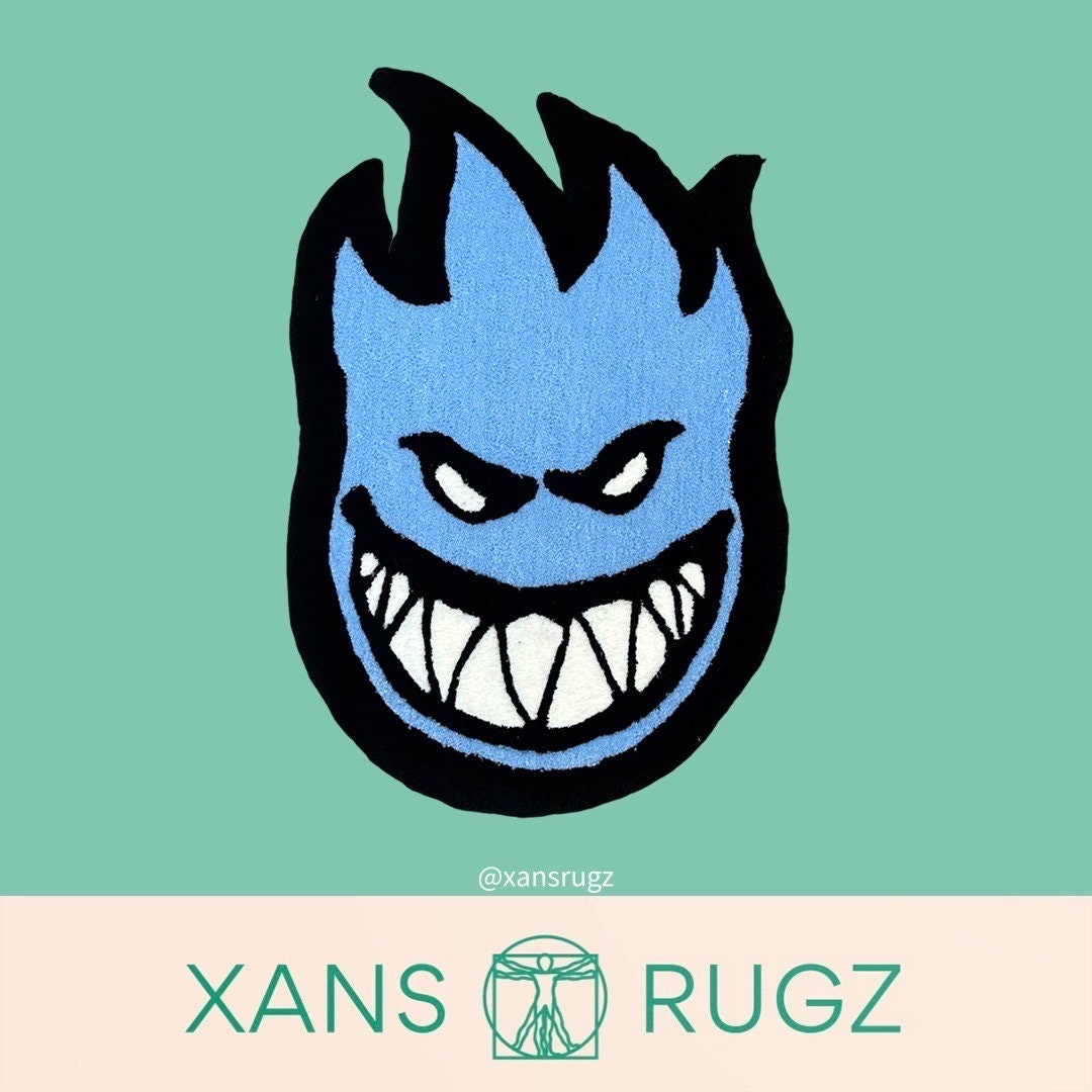 Custom Blue Skate Spitfire Head - Etsy