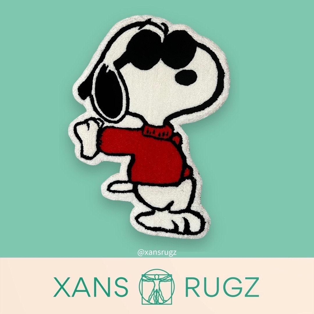 Custom Joe Cool Rug Snoopy - Etsy