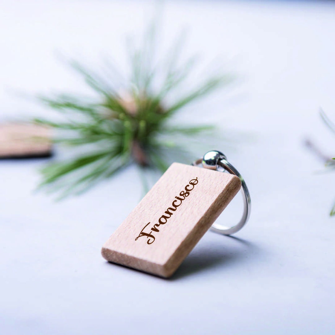 Personalized Keychains, Wooden Keychains, Gifts for Guests. - Etsy