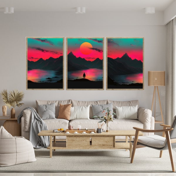 Set of Three Wall Art - Etsy