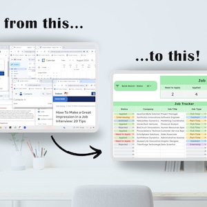 Job Tracker for New Career and Job Searching | Employment Job ...