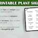24 DIY Printable Funny Plant Signs and Plant Labels for Plant Lover ...