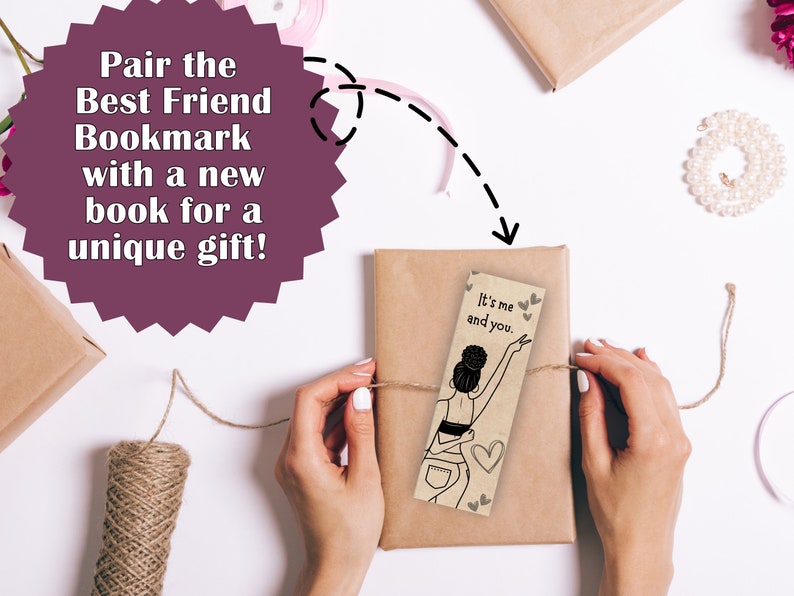 DIY Bookmarks for Best Friend Gifts | Bookish Bestie Gift Bookmark ...