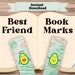 DIY Bookmarks for Best Friend Gifts | Bookish Bestie Gift Bookmark ...
