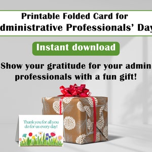 Administrative Professionals Day Card for Administrative Assistant ...