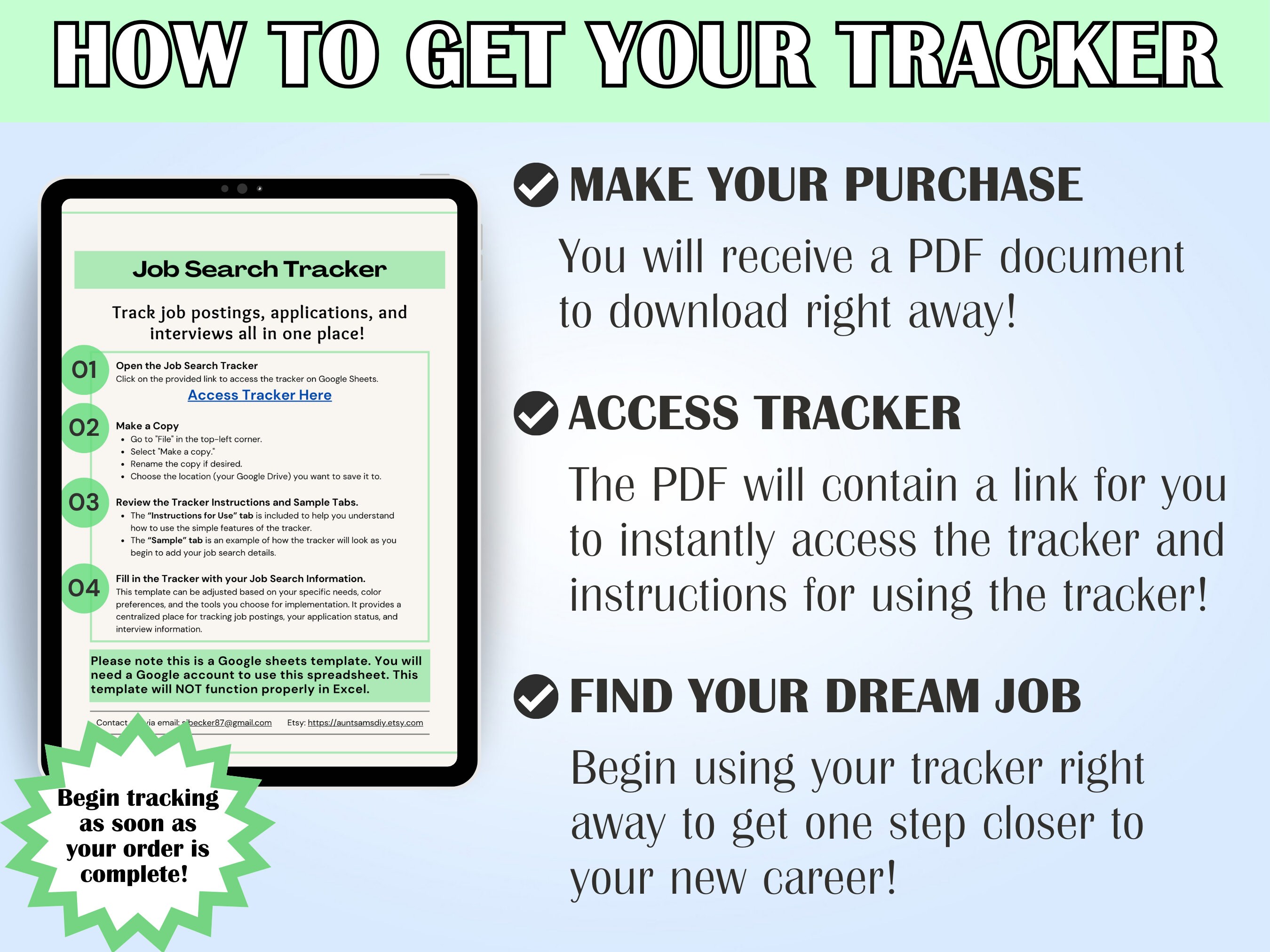 Job Tracker for New Career and Job Searching | Employment Job ...
