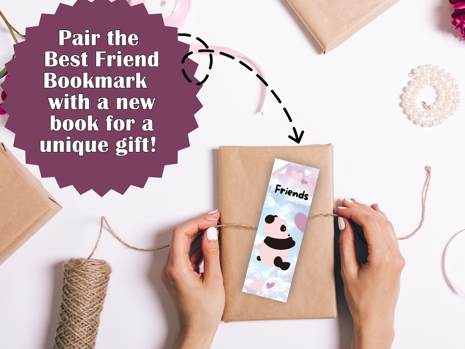 DIY Bookmarks for Best Friend Gifts | Bookish Bestie Gift Bookmark ...