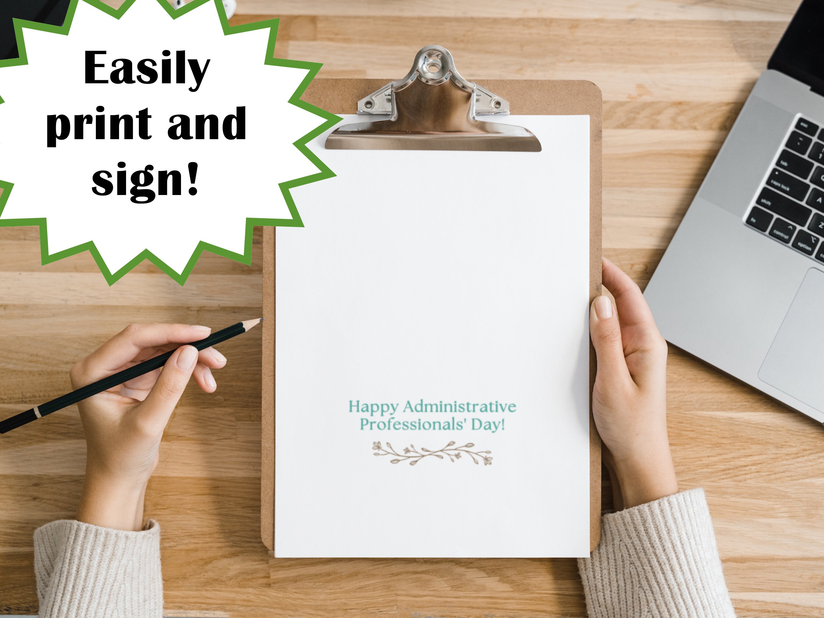 Administrative Professionals Day Card for Administrative Assistant ...