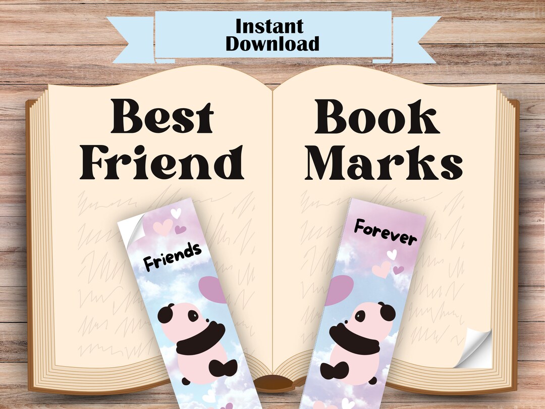 DIY Bookmarks for Best Friend Gifts | Bookish Bestie Gift Bookmark ...