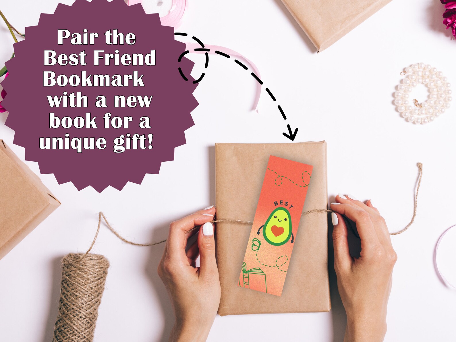 DIY Bookmarks for Best Friend Gifts | Bookish Bestie Gift Bookmark ...