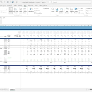 Private Equity Financial Model & Economics | Excel Template - Etsy