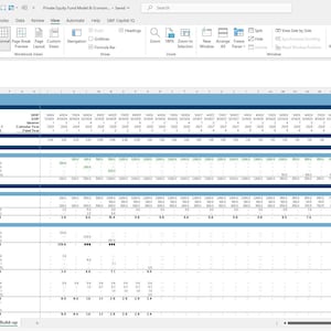 Private Equity Financial Model & Economics | Excel Template - Etsy