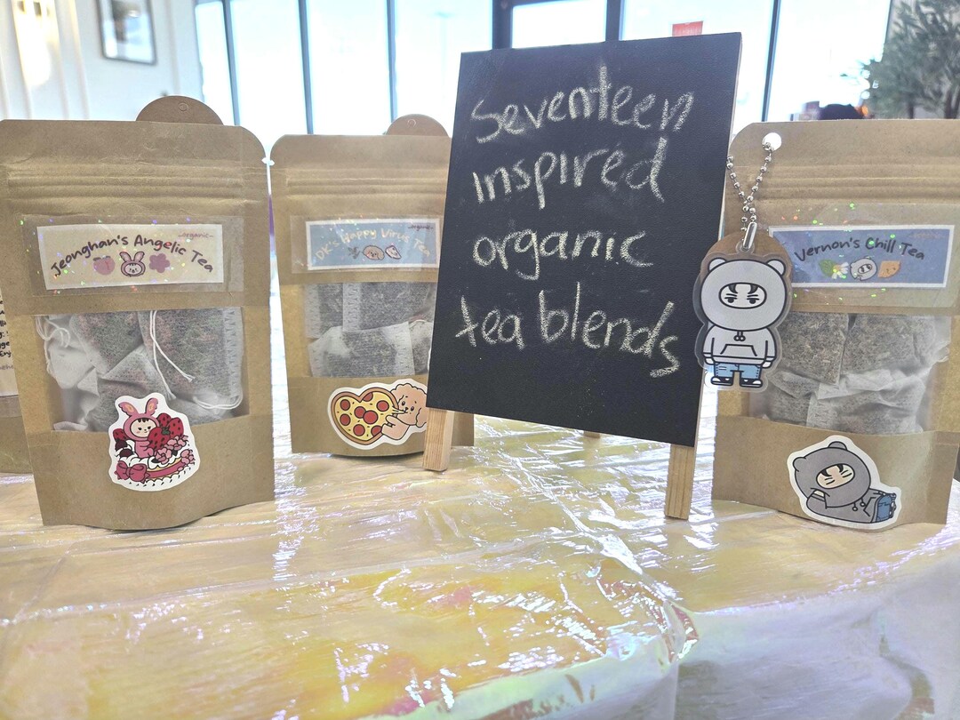 Kpop Seventeen Inspired Organic Tea Blend - Etsy