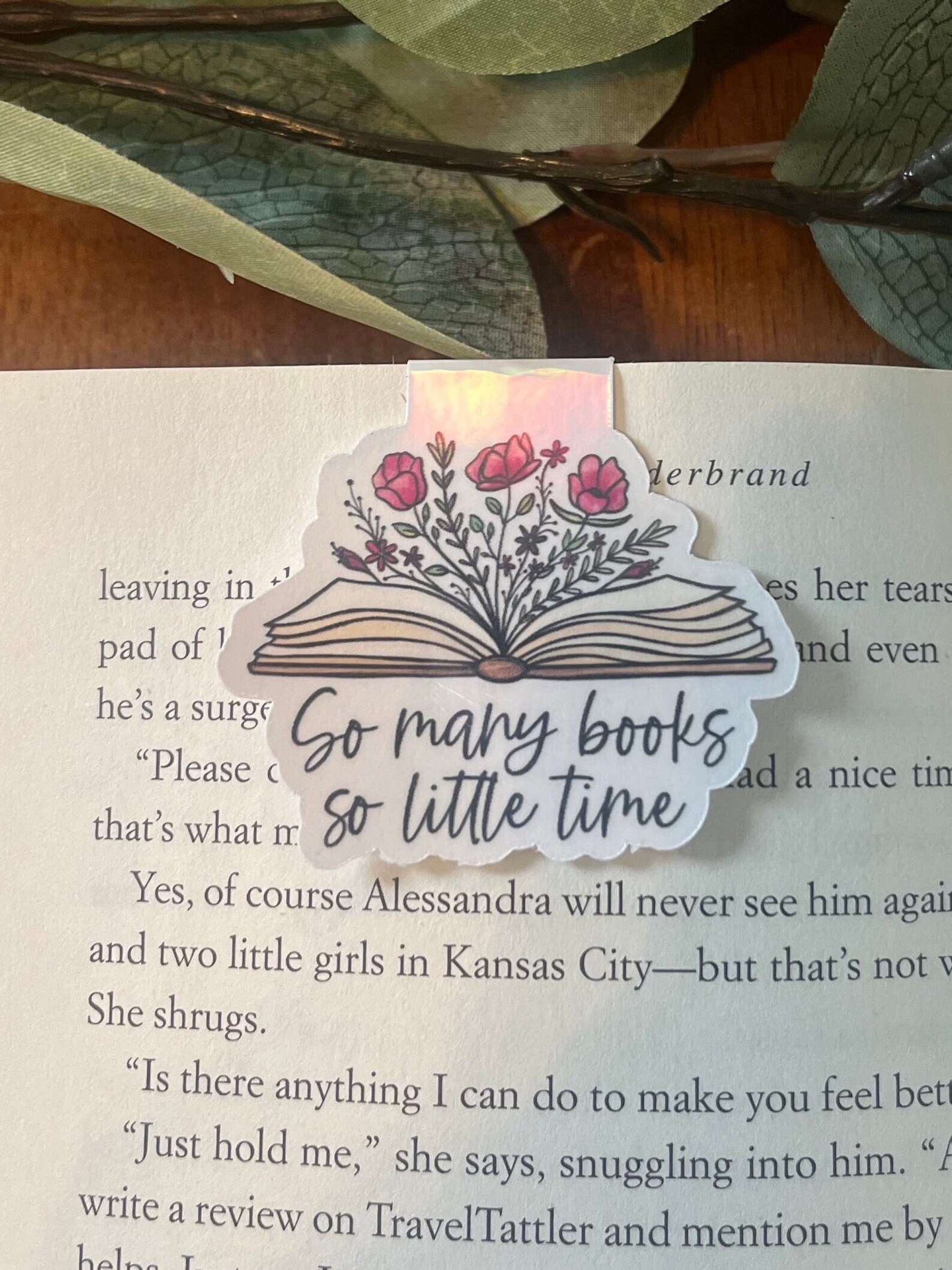 So Many Books Magnetic Bookmark - Etsy