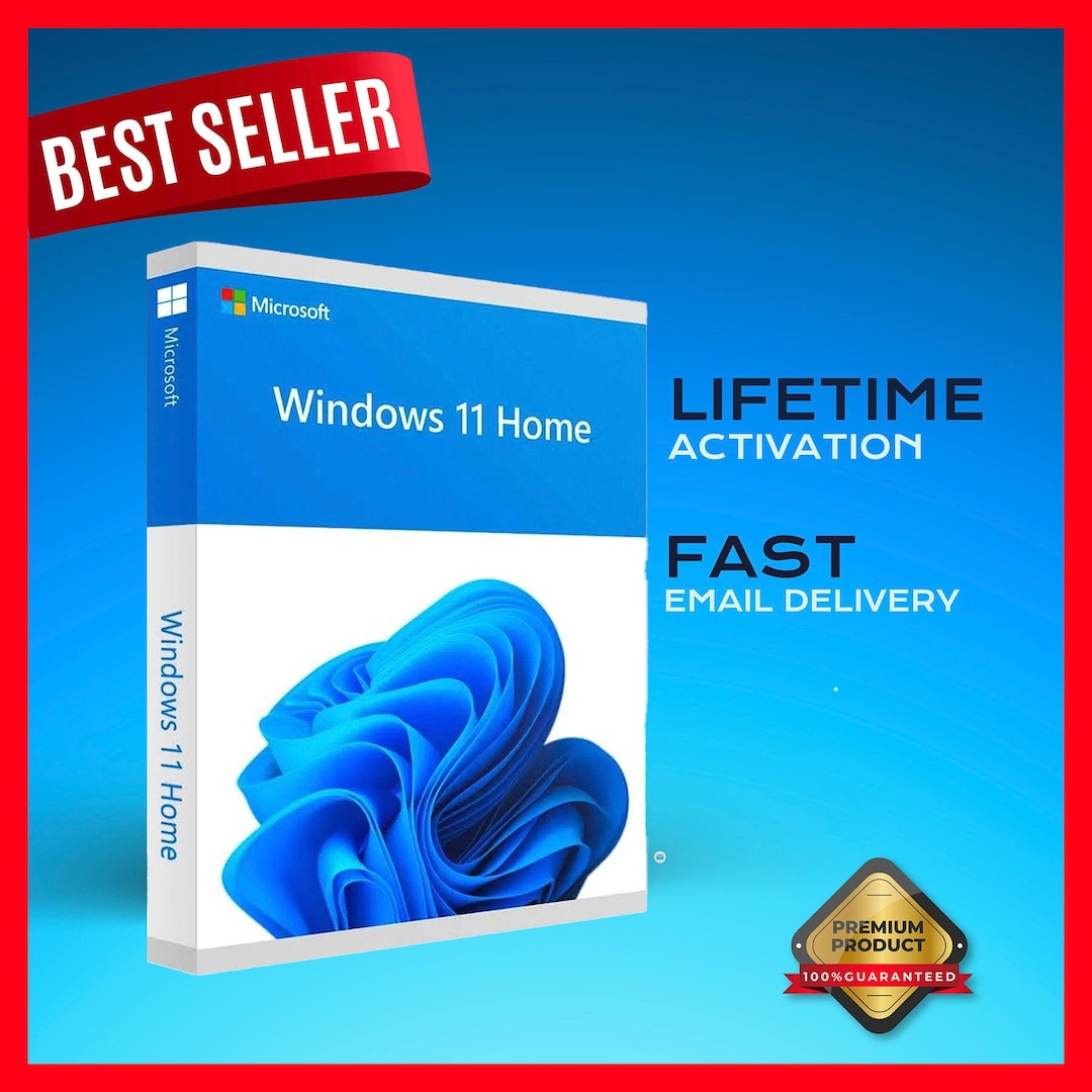 Windows 11 Home Lifetime License Key Code - Etsy