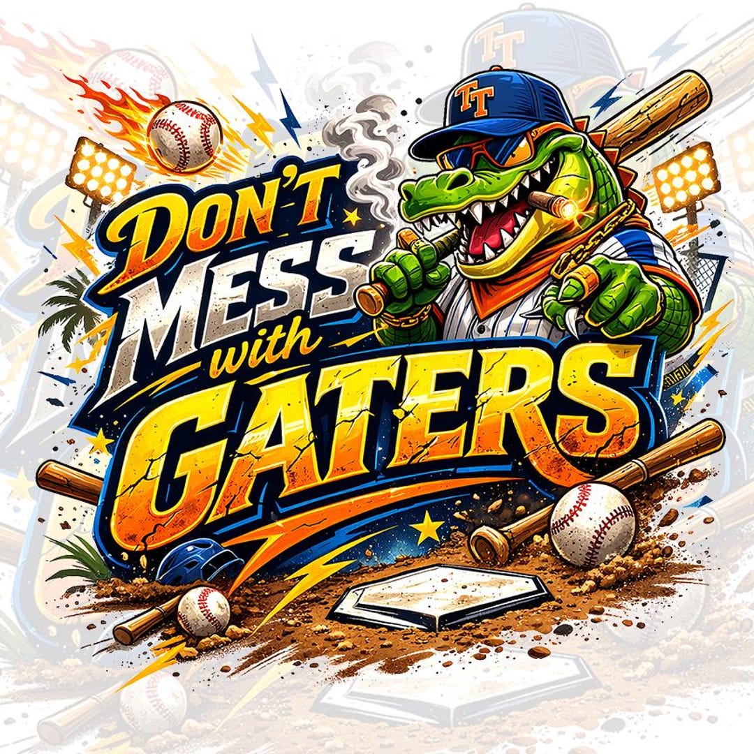 Don't Mess With Gaters, Tailgaters Shirt Design Sublimation - Etsy