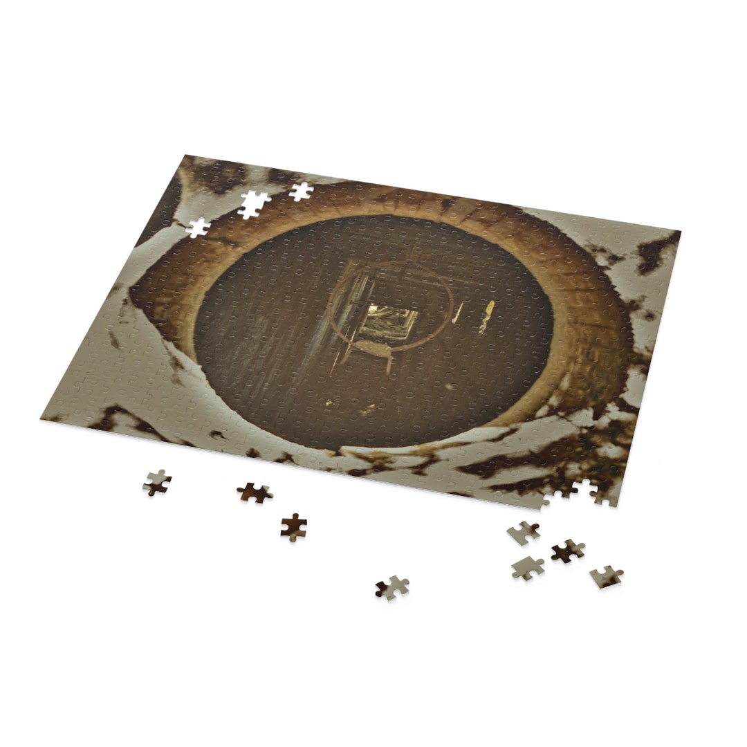 Puzzle hole in the Wall 120, 252, 500-piece - Etsy