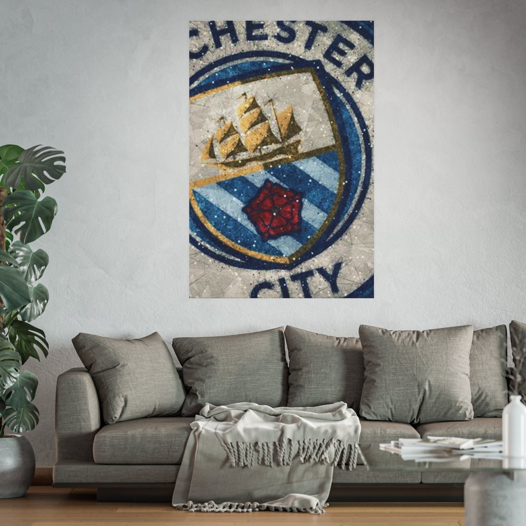 Manchester Poster, Footballer Posters, Valentine Gift , Aesthetic ...