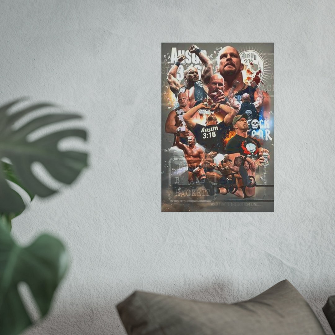 WWE Poster, Wresteler Posters, Boxing Posters, Cool Posters, Gift, Wall ...