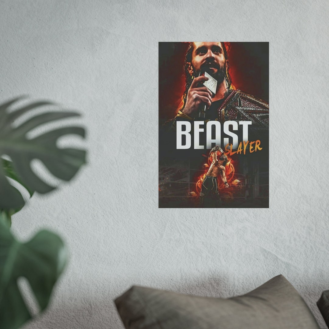 WWE Poster, Wresteler Posters, Boxing Posters, Cool Posters, Gift, Wall ...
